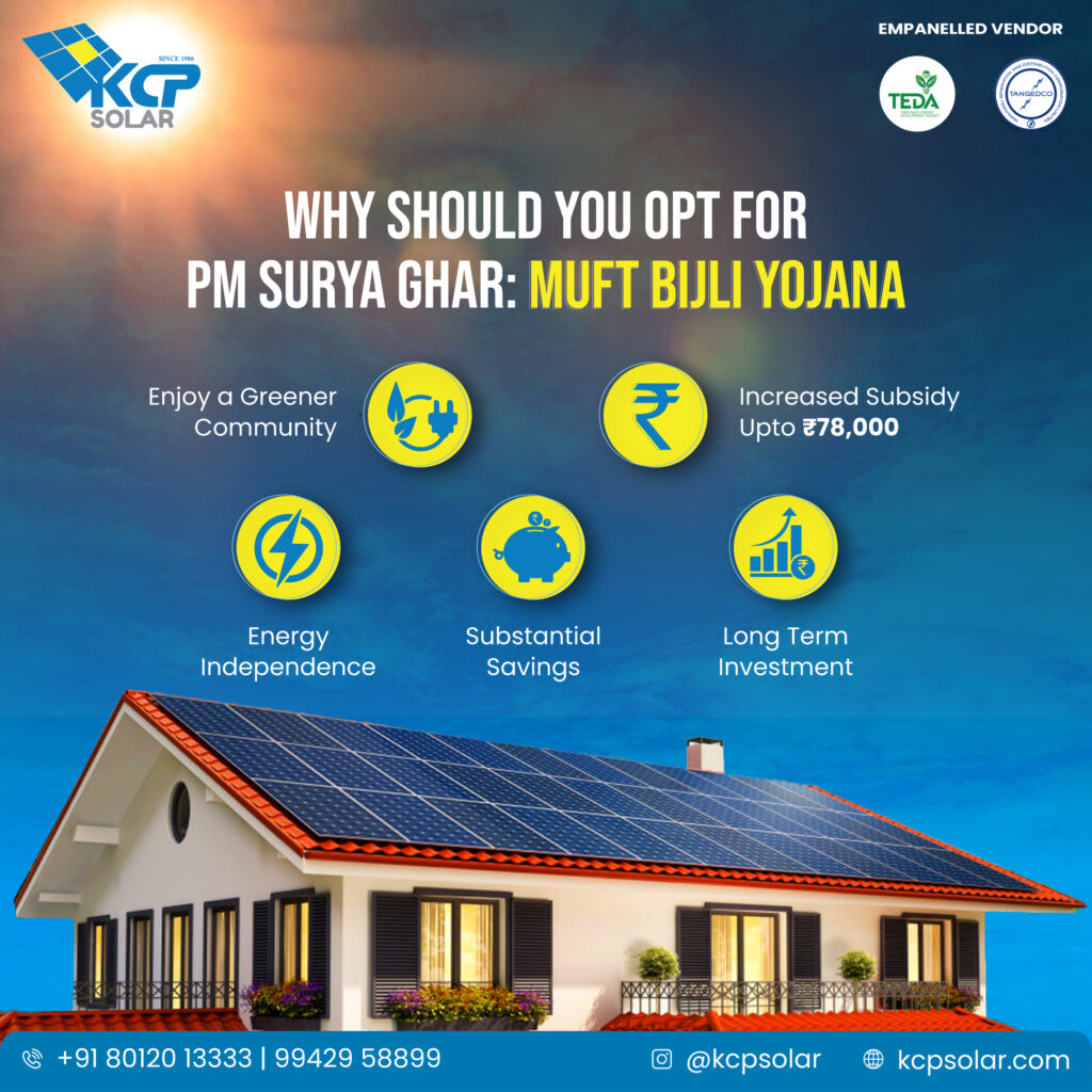 Solar Installation Company in Tamil Nadu | KCP Solar